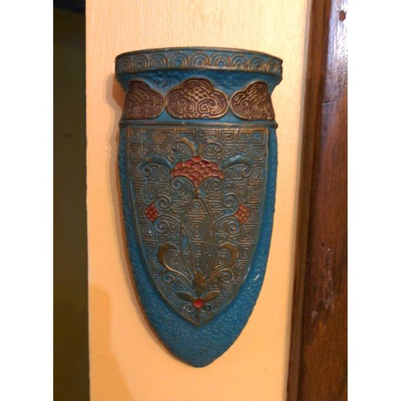 Handmade | Accents | Vintage Art Deco Wall Pocket Made In Japan Hand ...